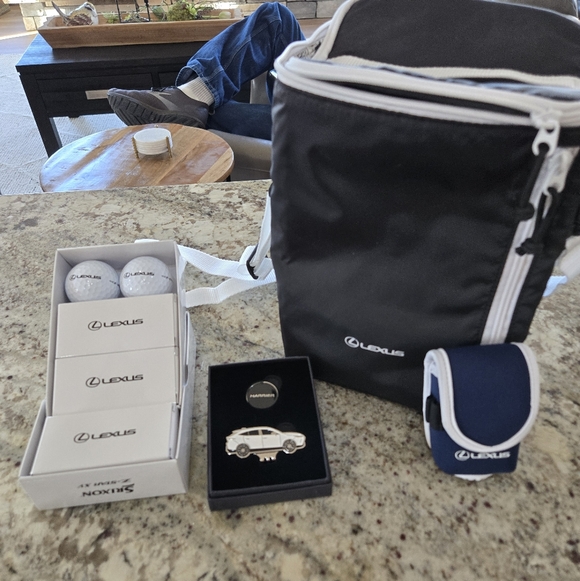 Lexus | Party Supplies | Lexus Golf Set With Cooler Bag | Poshmark